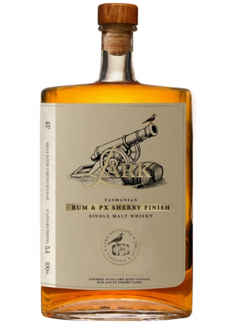 Lark Distillery Rum and PX Sherry Cask Regional Tasmania Australia ...